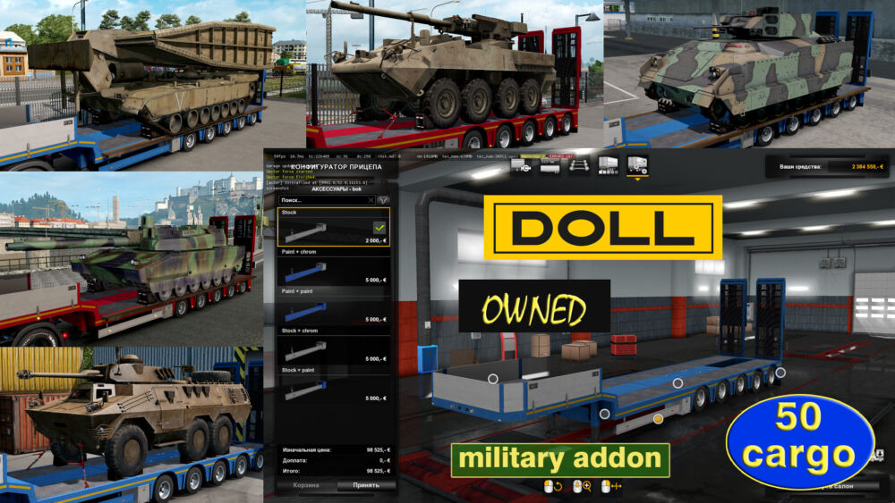 military | ETS 2 mods