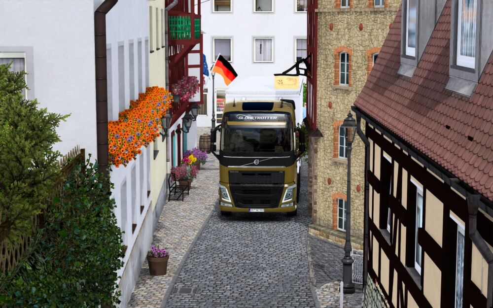 New Narrow Roads Map Mod For ETS2 1 53 | ETS 2 mods