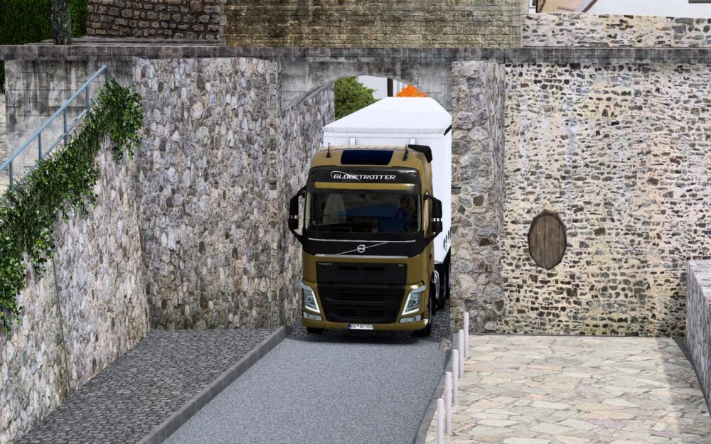 New Narrow Roads Map Mod For ETS2 1 53 | ETS2 mods