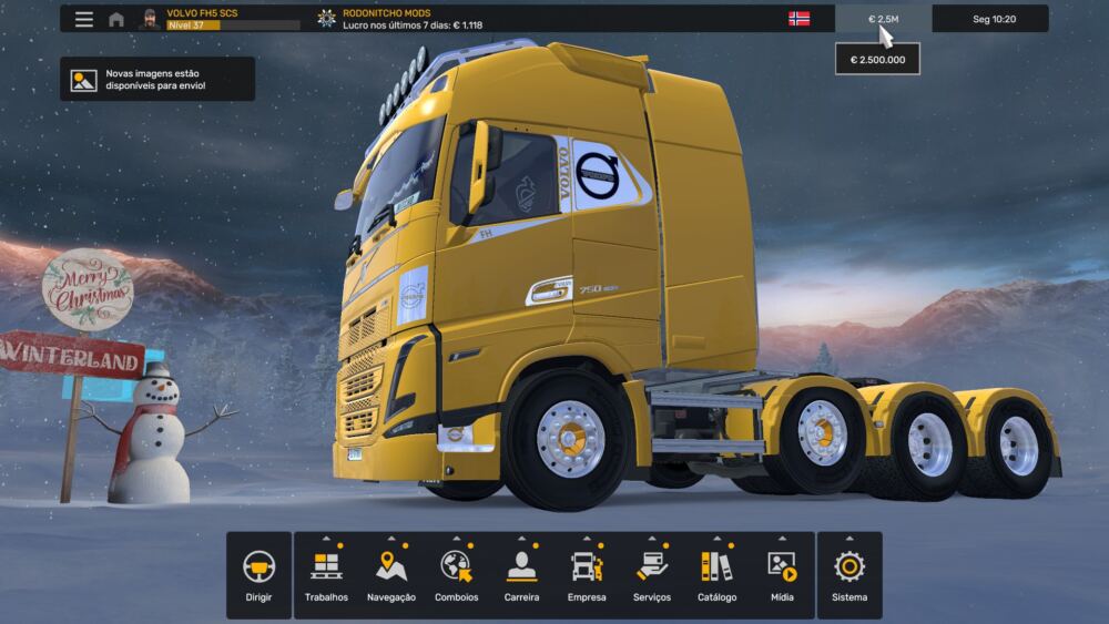 PROFILE VOLVO FH5 SCS BY RODONITCHO MODS 1.0 1.53 24 12 2024 | ETS 2 mods
