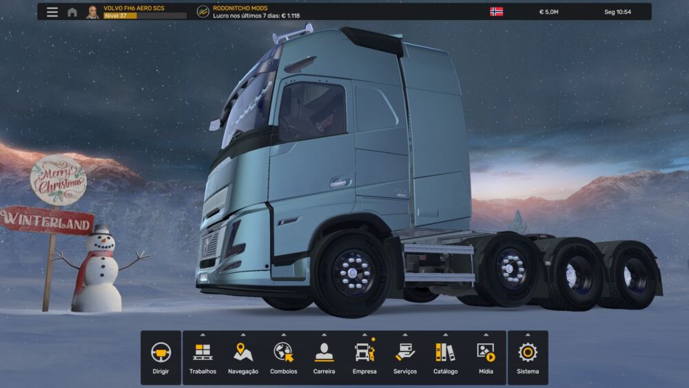 PROFILE VOLVO FH6 AERO SCS BY RODONITCHO MODS 1.0 1.53 21 12 2024 ...