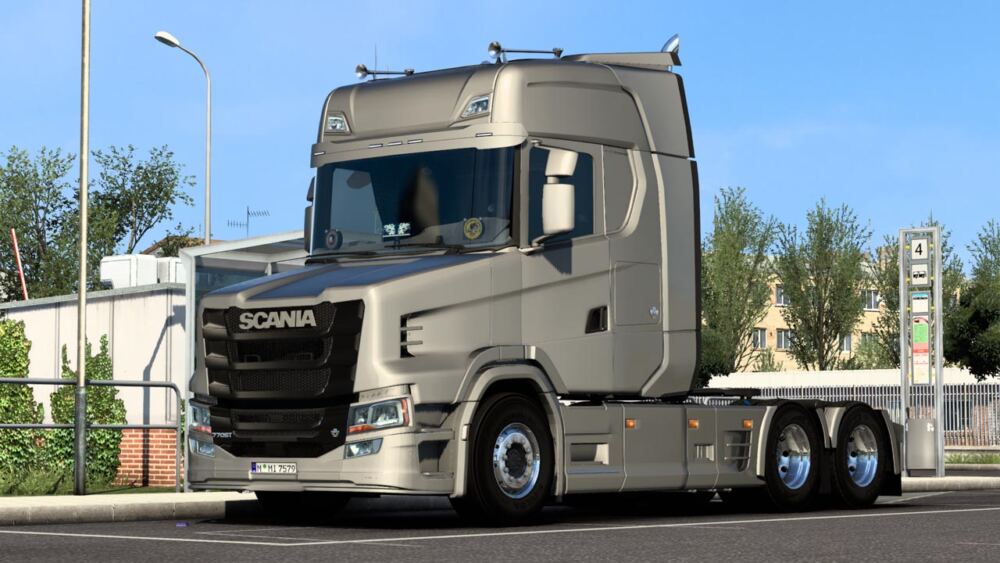 Scania NG TCAB SCS Base by soap98 v1.53 | ETS2 mods