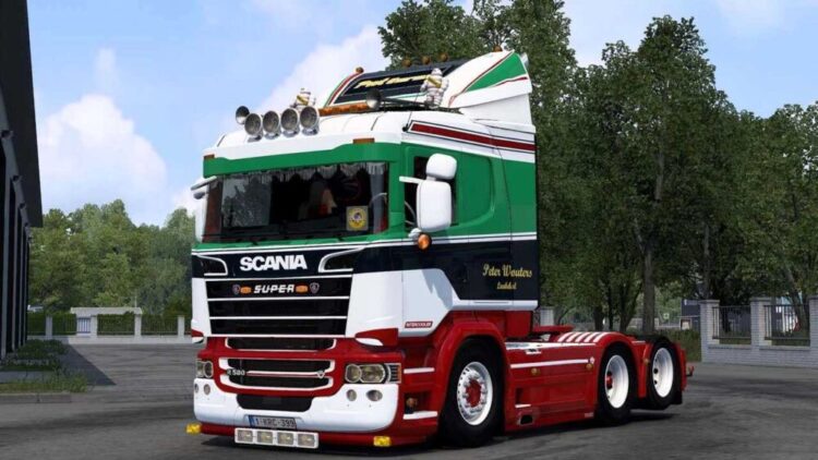 scania spoiler | ETS2 mods