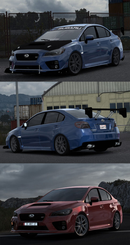 Subaru Impreza WRX STI 2017 V3.6 1.53 | ETS2 mods