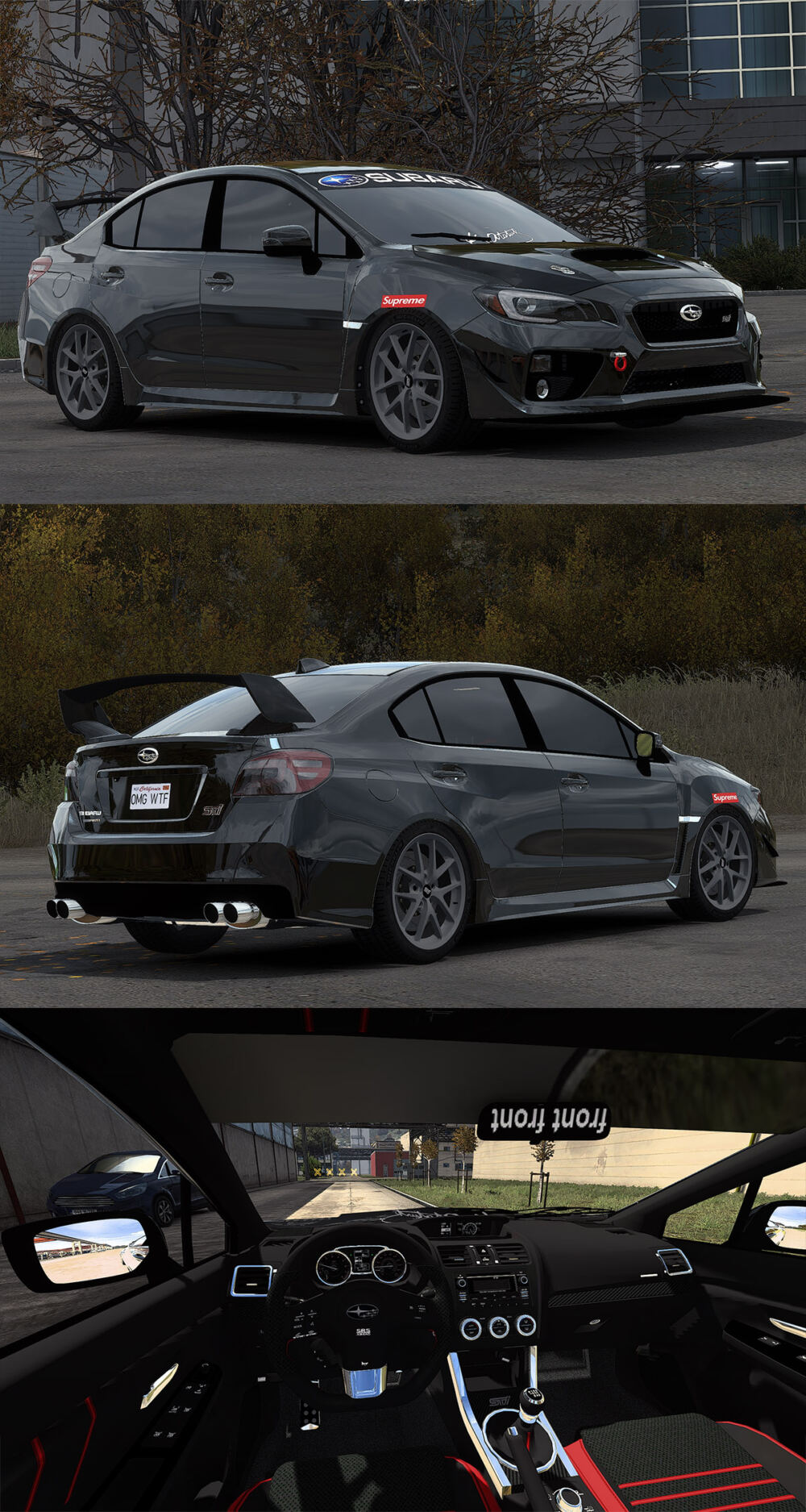 Subaru Impreza WRX STI 2017 V3.6 1.53 | ETS2 mods