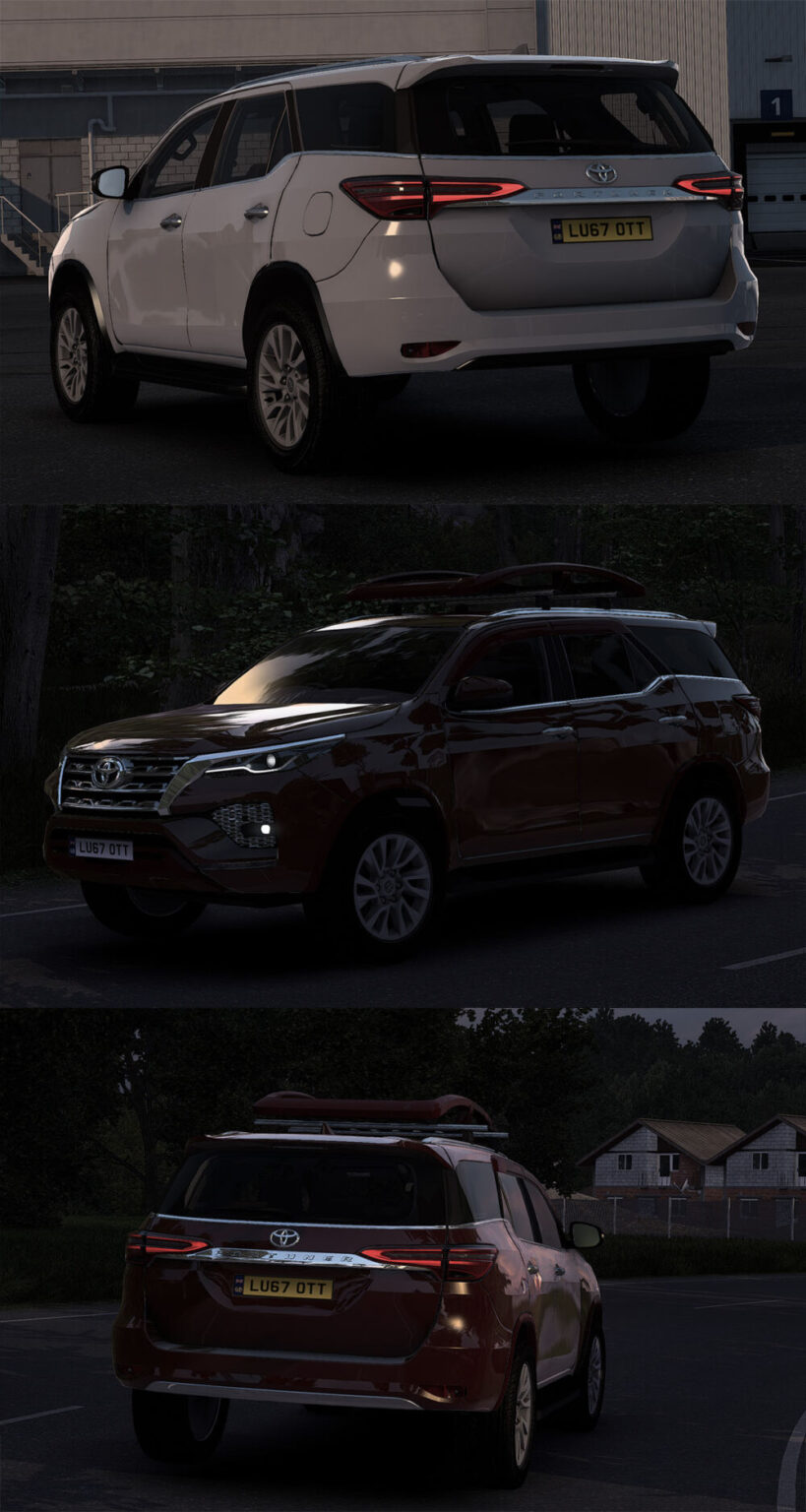 Toyota Fortuner AN160 V1.6 1.53 | ETS2 mods