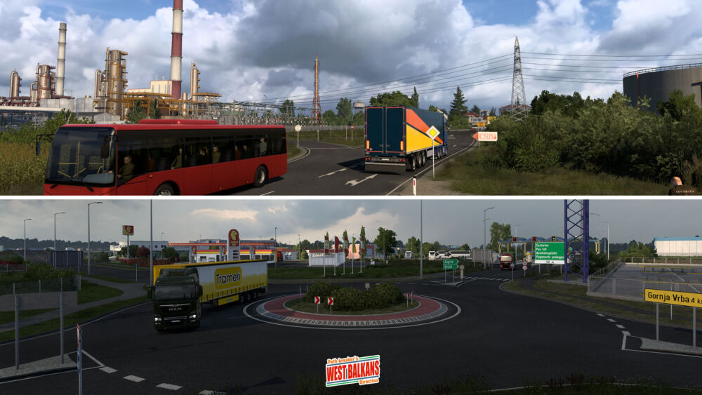 route | ETS2 mods