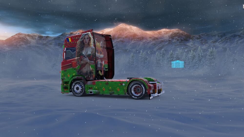 XMas 2024 Edition For Scania S NextGen Highline | ETS2 mods