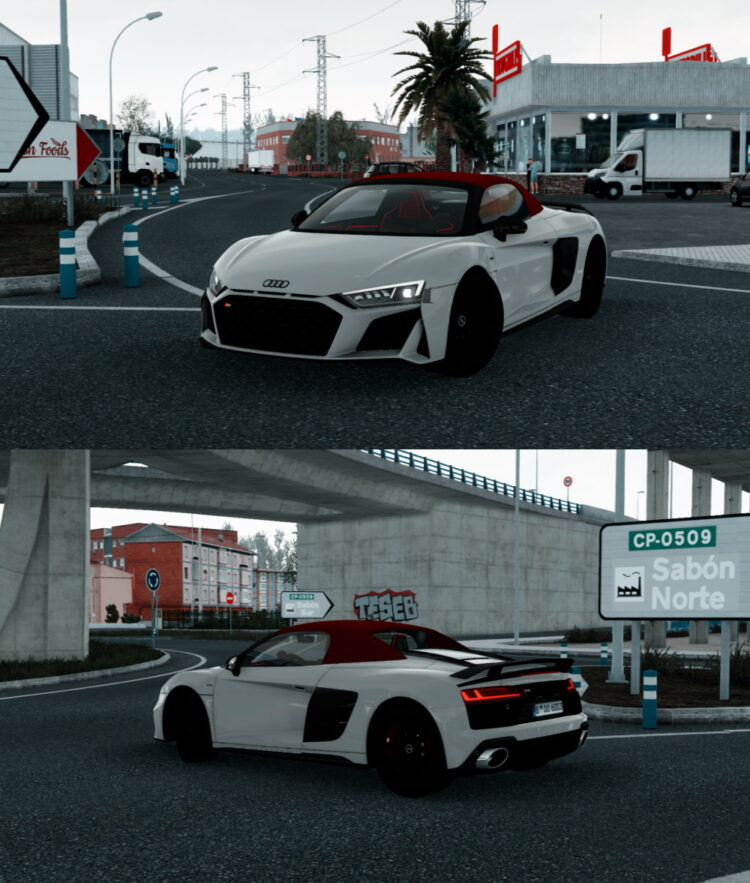 audi r8 | ETS2 mods