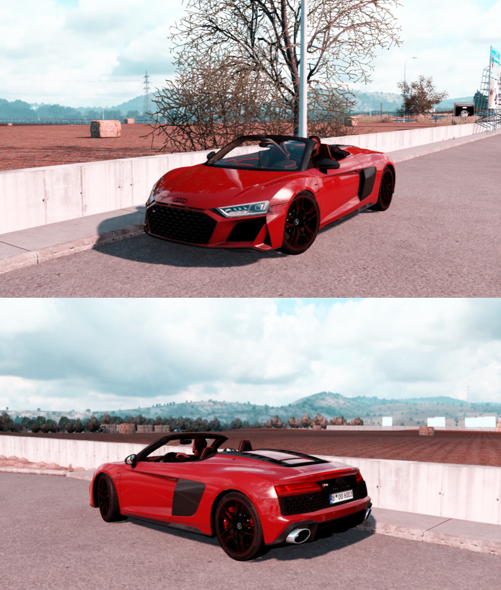 audi r8 | ETS2 mods