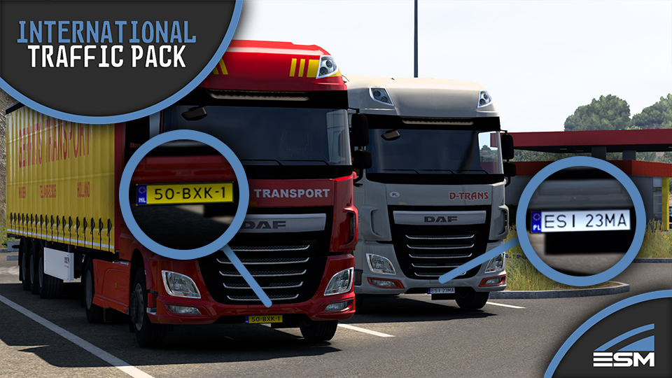 International Traffic Pack by Elitesquad Modz – JAD AI Truck Traffic ...