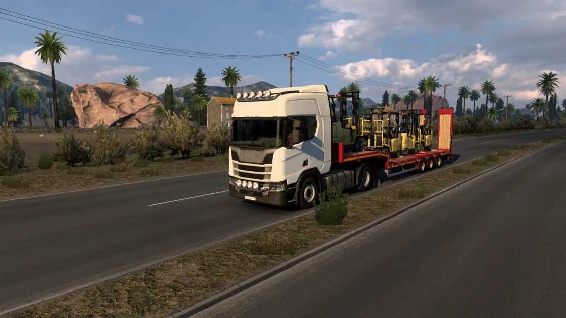 Road Into Wilderness v1.9 | ETS2 mods