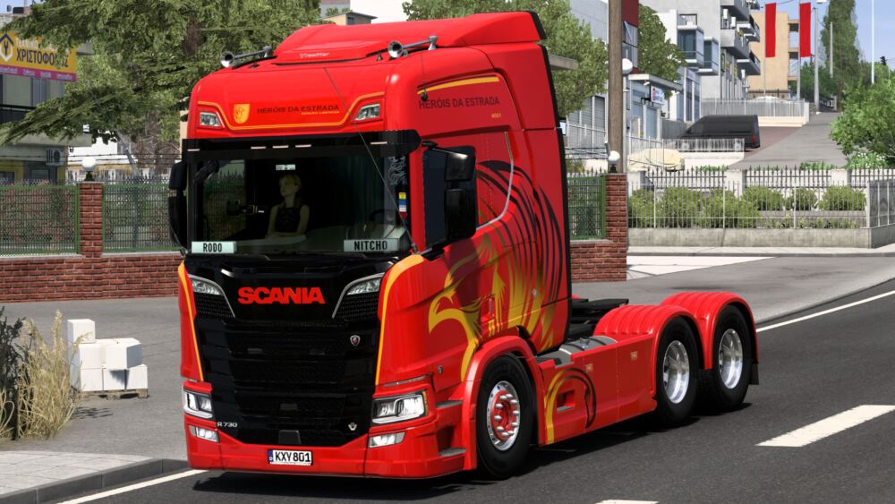 SCANIA R 2019 CRJ MODDING BY RODONITCHO MODS 1.1 1.53 12 01 2025 | ETS 2 mods