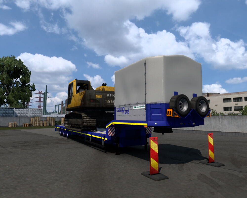 Trailer TverStroyMach 99393 RL30 | ETS2 mods