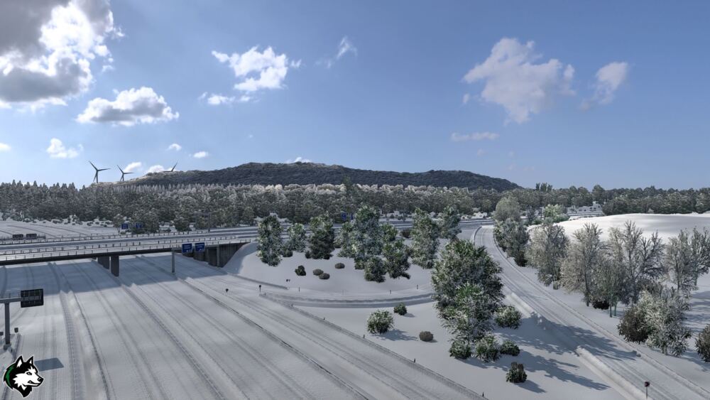 Frosty Winter | ETS 2 mods