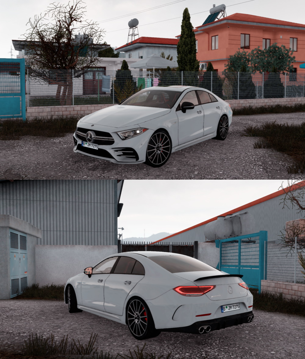 mercedes cls | ETS2 mods
