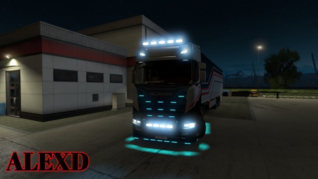 volvo lights | ETS2 mods