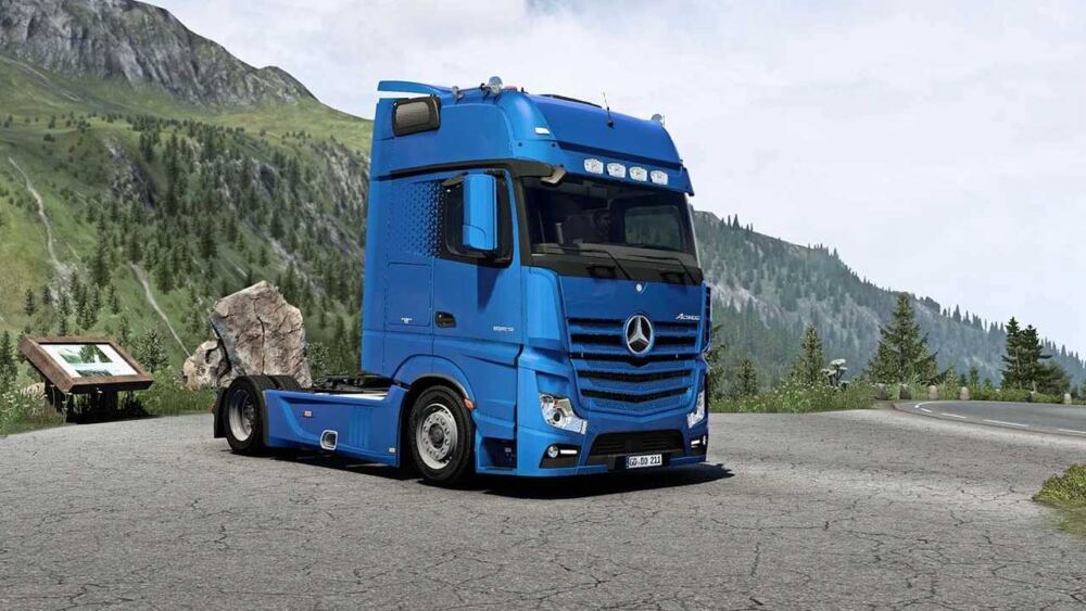 Mercedes Benz New Actros v1.53 | ETS 2 mods