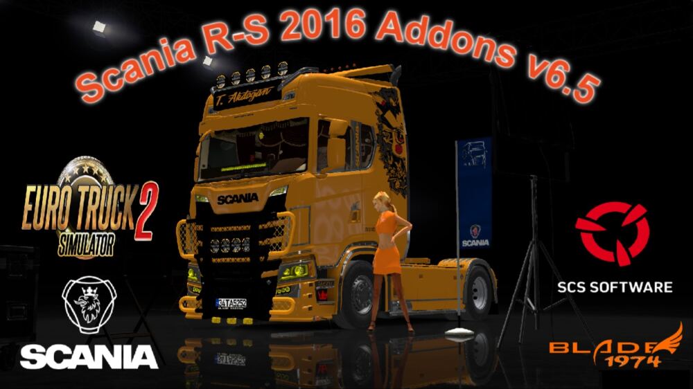 Scania R-S 2016 Addons v6.5 [1.53] | ETS 2 mods
