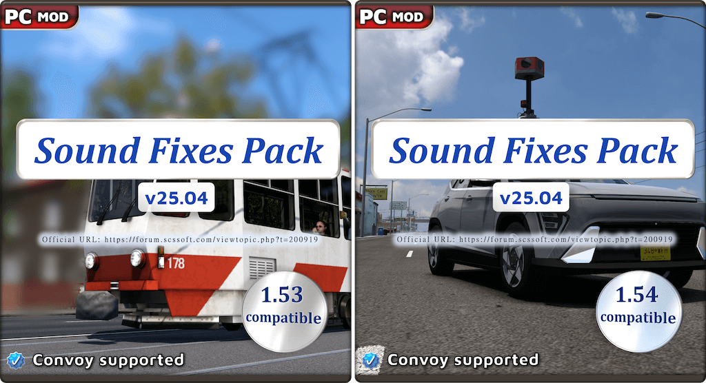 sound fixes pack | ETS2 mods