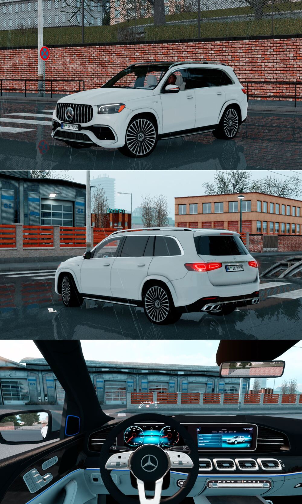 mercedes gls | ETS 2 mods