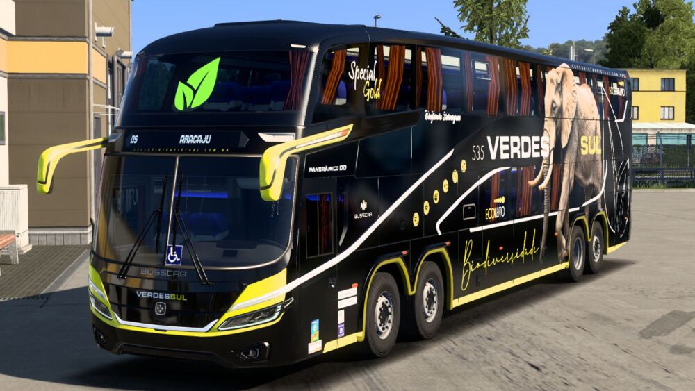 Busscar Panoramico NB1 DD v1.0 | ETS2 mods