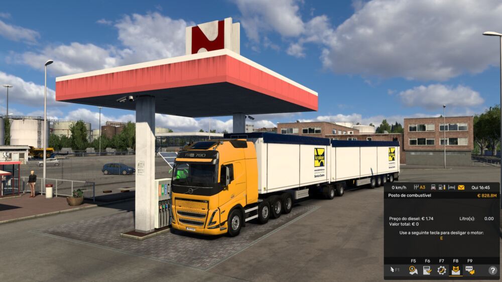 DIESEL PRICE ETS2 BY RODONITCHO MODS 1.0 1.54 03 03 2025 | ETS 2 mods