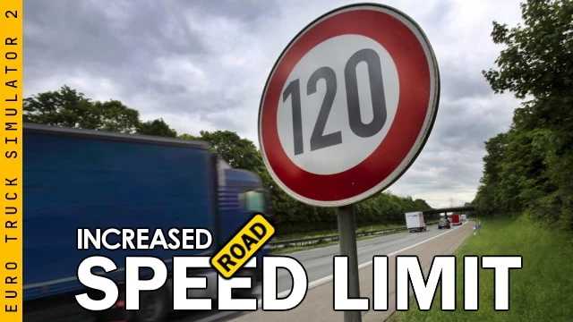 Increased Road Speed Limits v1.54.250313 [1.54] | ETS 2 mods