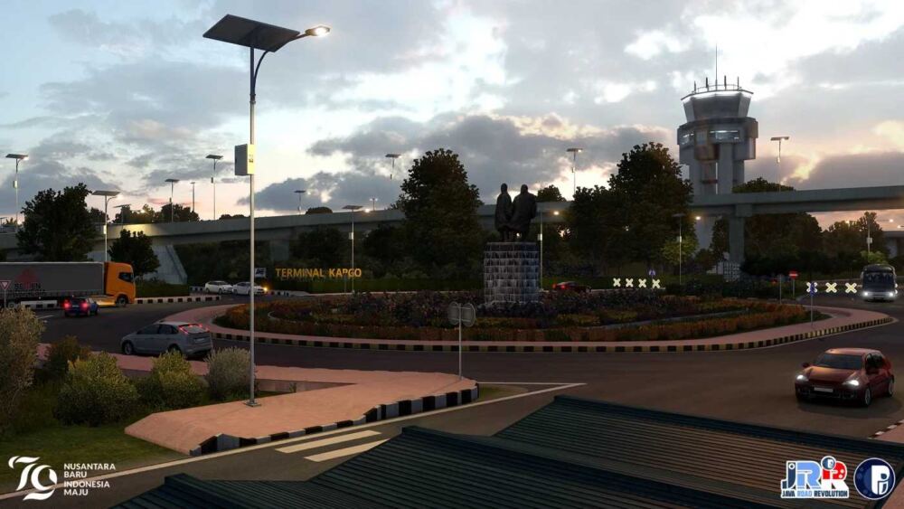JRR (Java Road Revolution) – Indonesia Map v0.85a [1.54] | ETS 2 mods