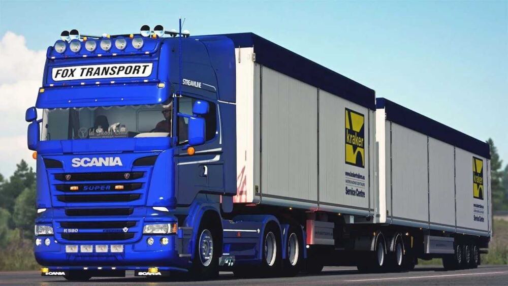 tandem trailer | ETS2 mods