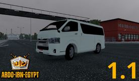 New Toyota Hiace Mod 1.1 – 1.54 | ETS2 mods