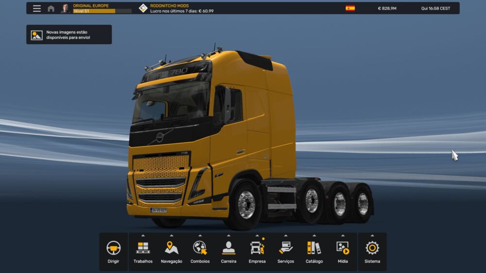 PROFILE ETS2 1.54.0.11S BY RODONITCHO MODS 1.0 1.54 03 03 2025 | ETS 2 mods
