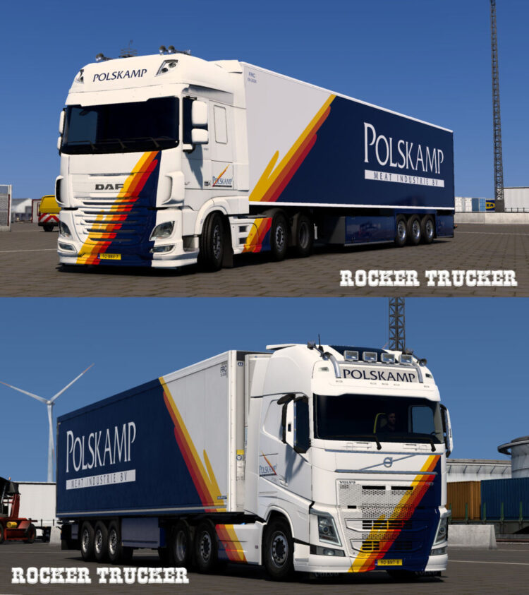 scania sideskirt | ETS2 mods