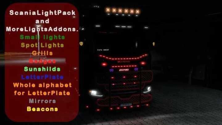 led lights | ETS2 mods