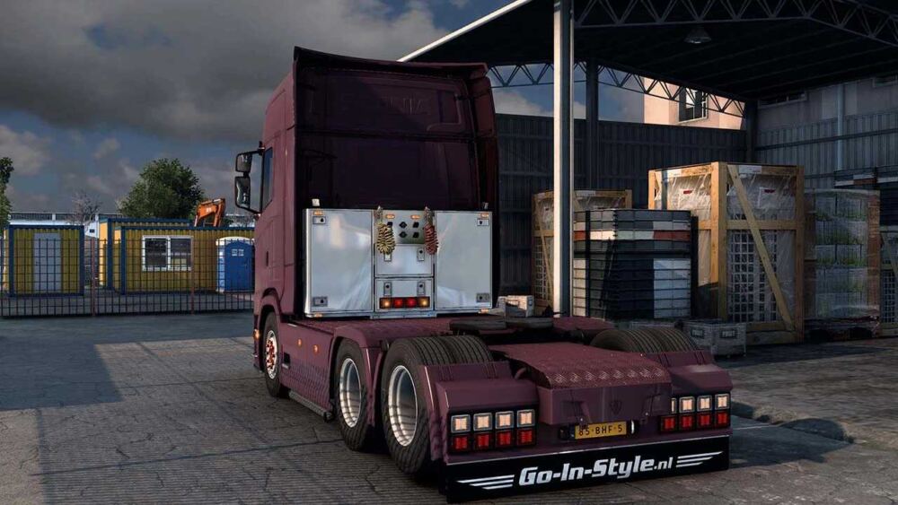 Scania NG S/R Middle Toolbox v1.4 | ETS2 mods