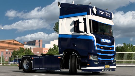 Scania Van Herk R650 4×2 – Skins | ETS2 mods