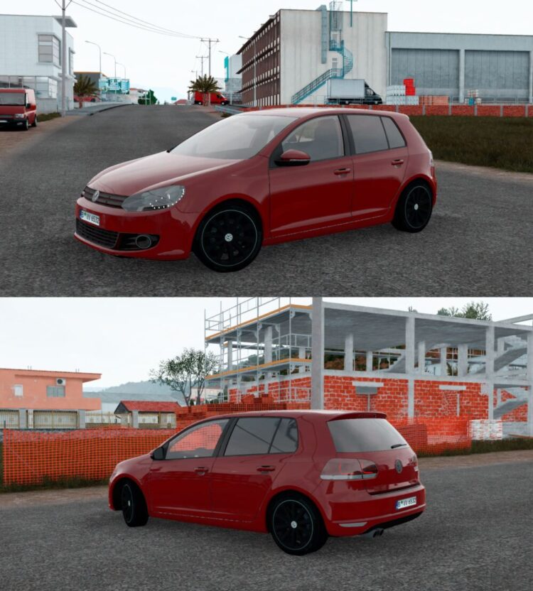 Volkswagen Golf 6 1.4 TDI 1.7 1.54x | ETS 2 mods