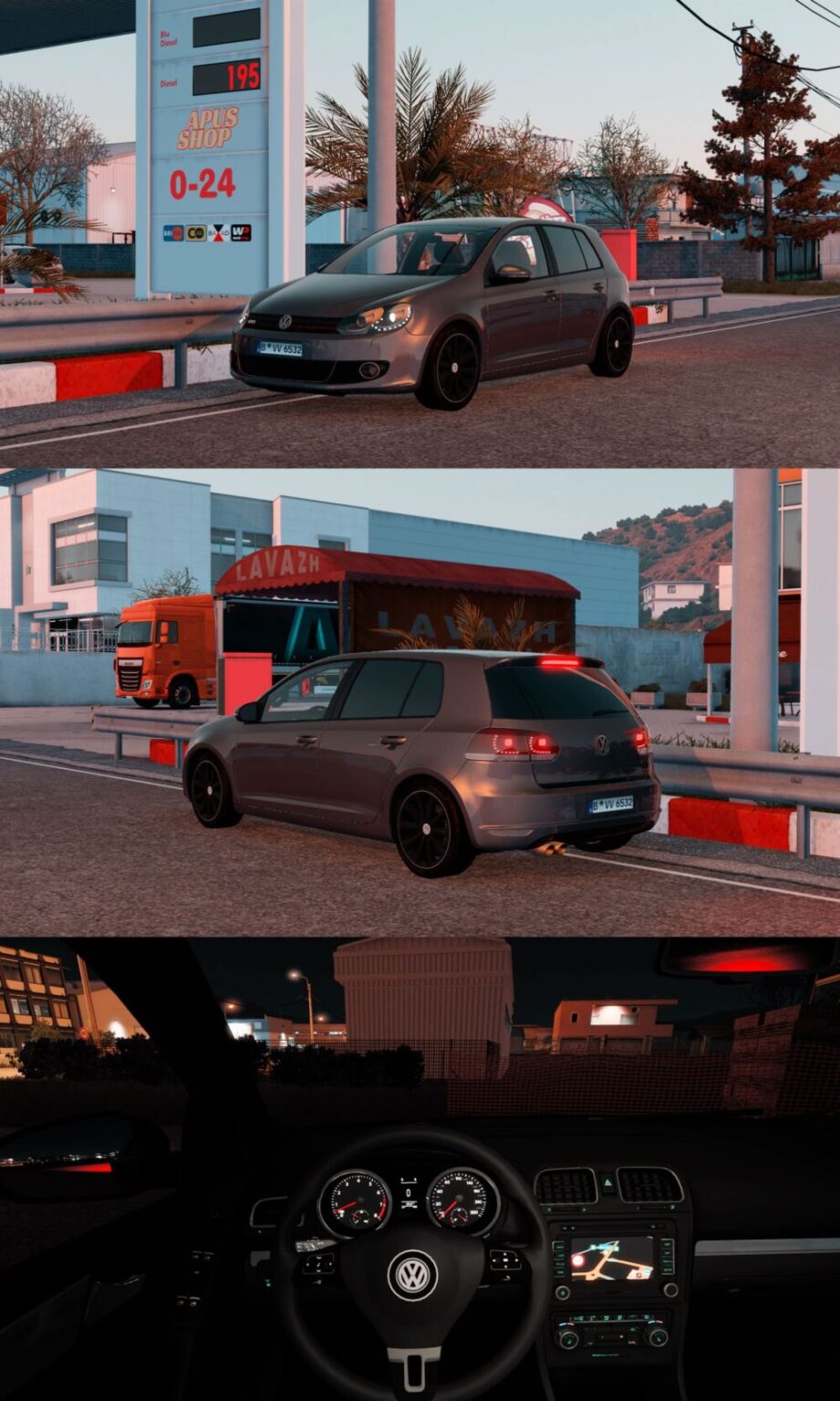 Volkswagen Golf 6 1.4 TDI 1.7 1.54x | ETS 2 mods