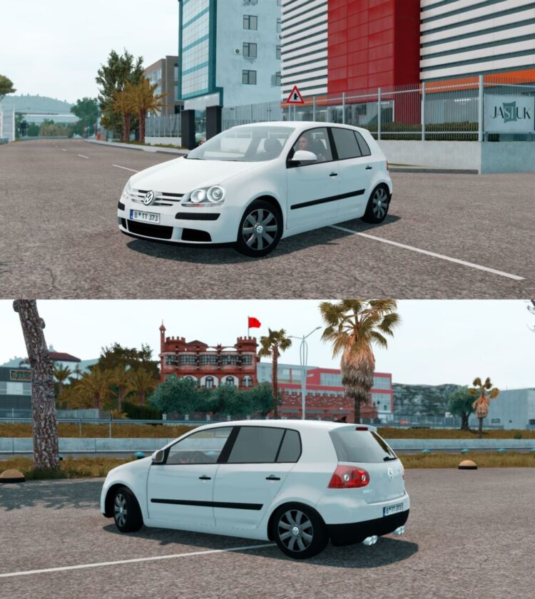 2008 Volkswagen Golf 5 TDI 2.6 1.54x | ETS 2 mods