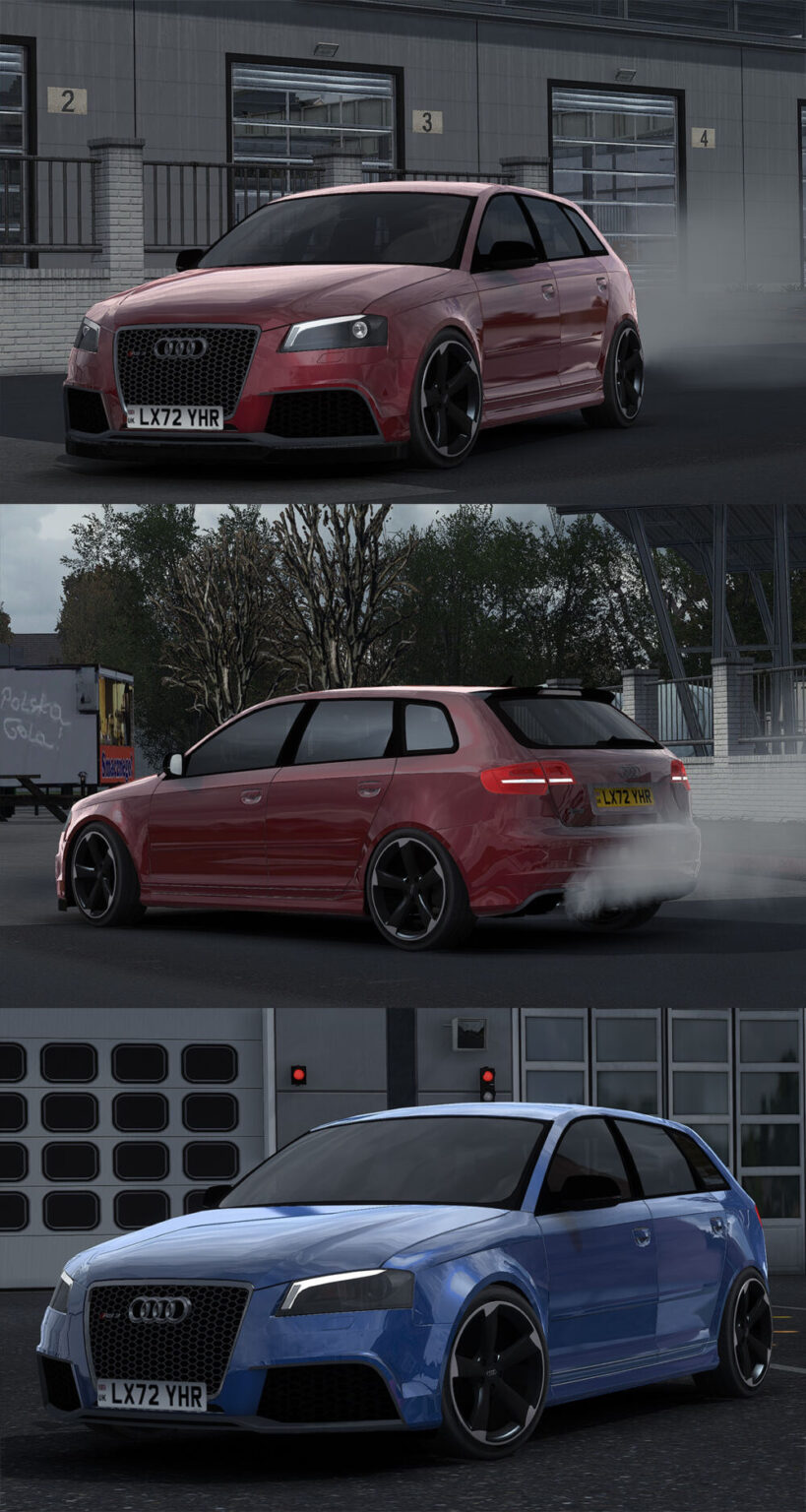 Audi RS3 Sportback 2011 8P V2.4 1.54 | ETS2 mods