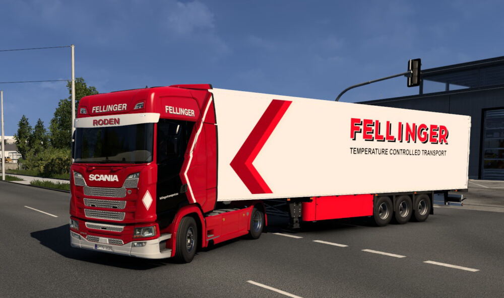 Combo Skin Fellinger Transport | ETS 2 mods