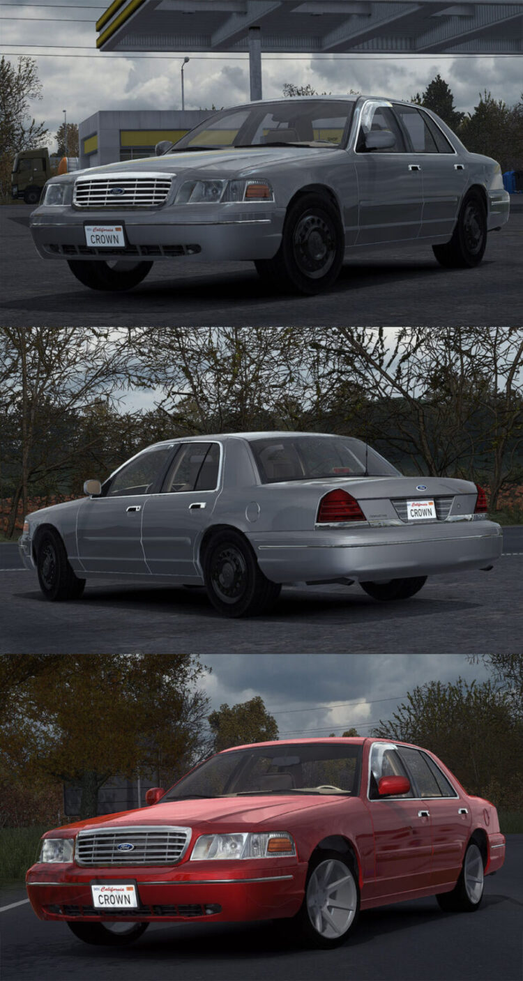 Ford Crown Victoria 2012 V6.1 1.54 | ETS 2 mods