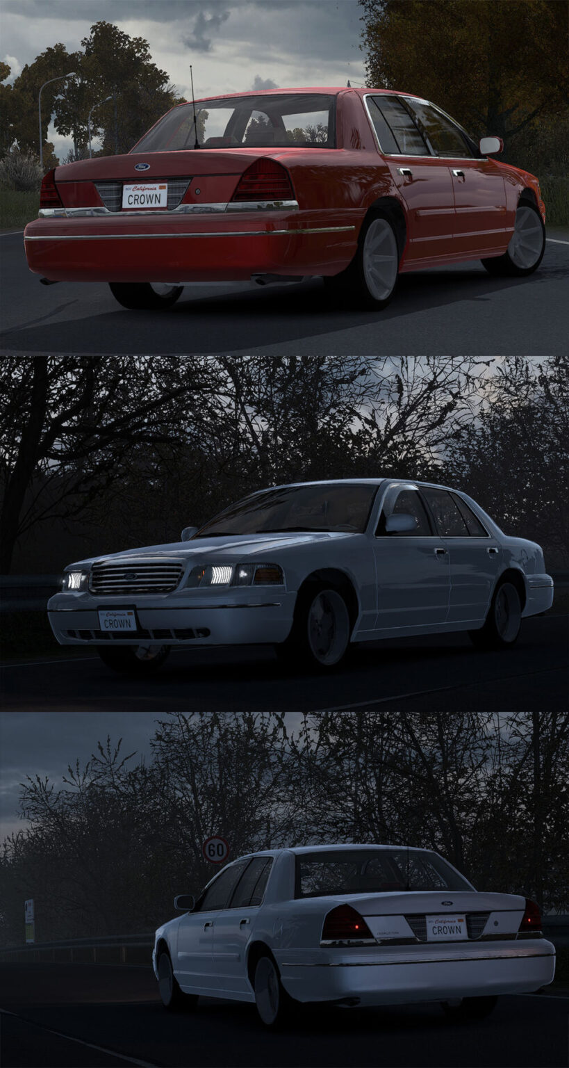 Ford Crown Victoria 2012 V6.1 1.54 | ETS 2 mods