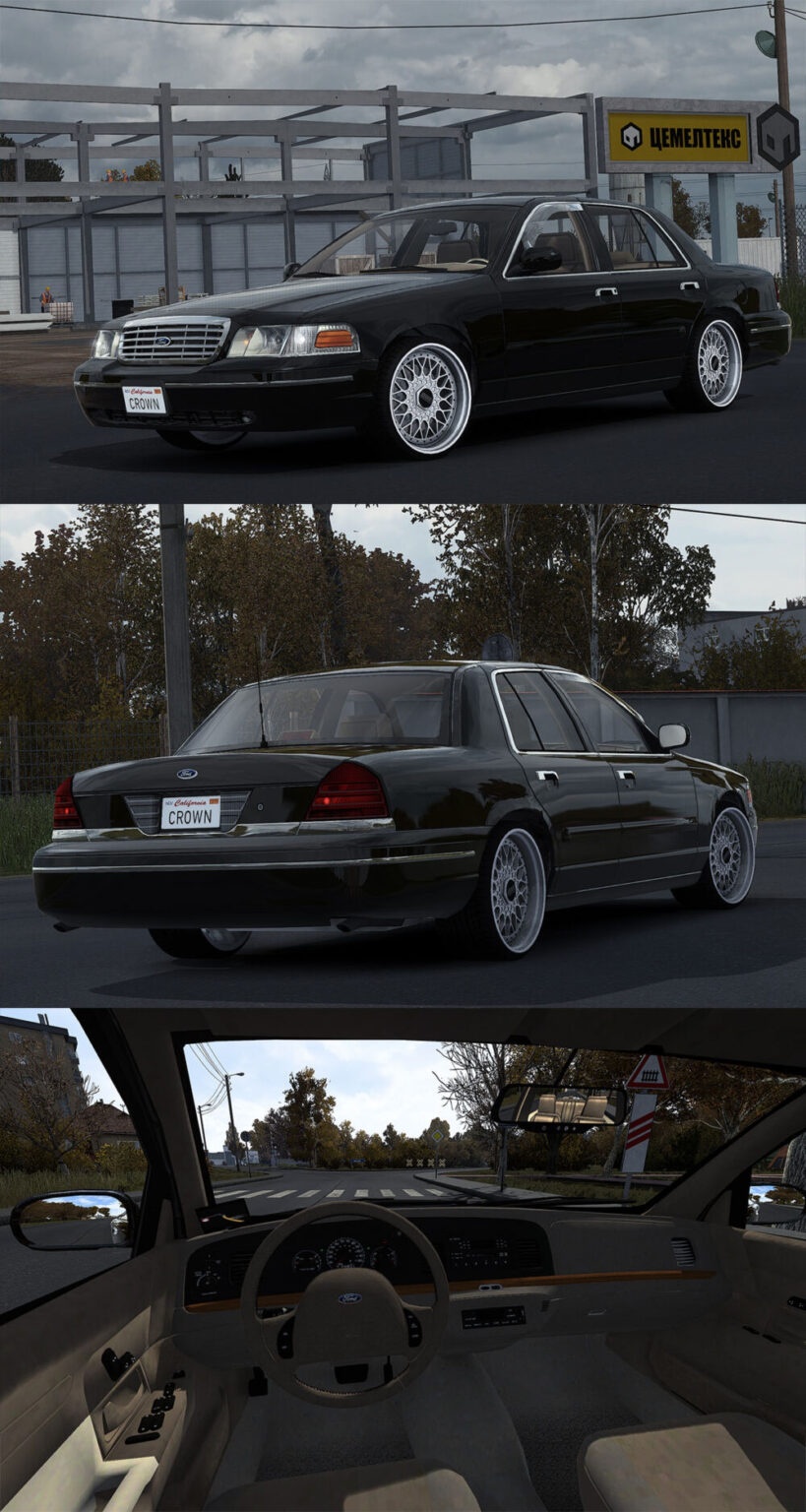 Ford Crown Victoria 2012 V6.1 1.54 | ETS 2 mods