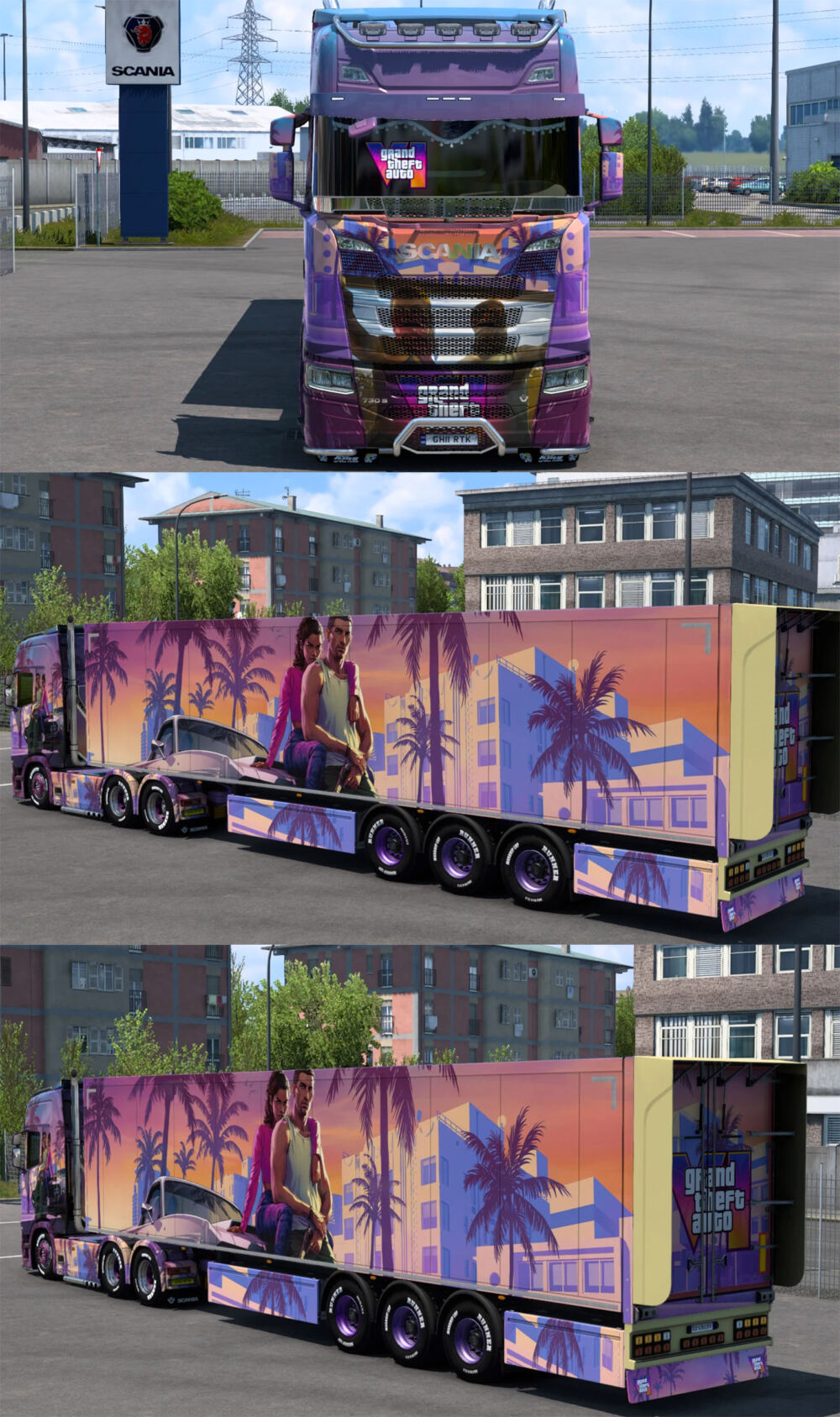 Grand Theft Auto VI Skin 1.54 | ETS 2 mods