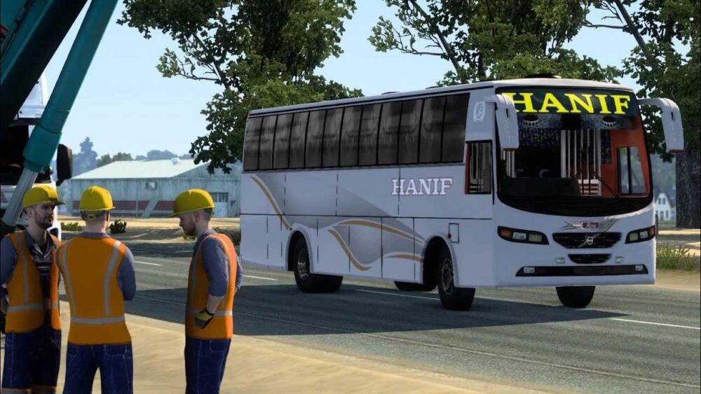 Hino AJ1 Fuso Bus v1.54 | ETS 2 mods