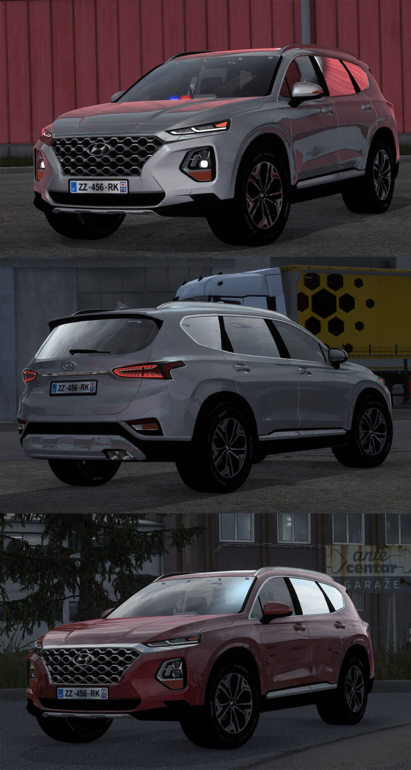 Hyundai Santa Fe TM V2.6 1.54 | ETS 2 mods