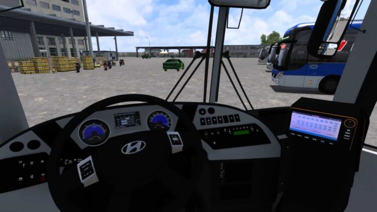 Hyundai Universe Noble 2017 Bus v1.54 | ETS 2 mods