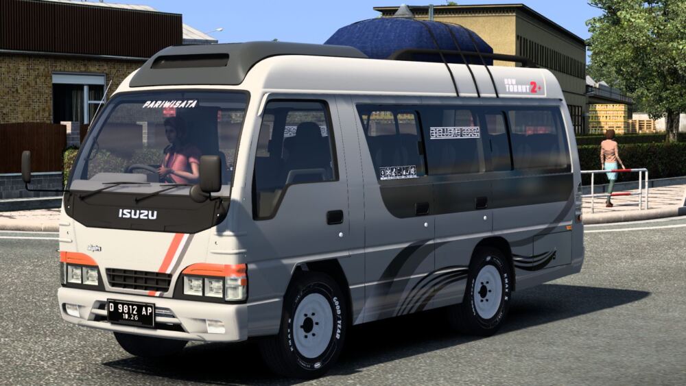 Isuzu NKR 55 Microbus v1.54 | ETS 2 mods