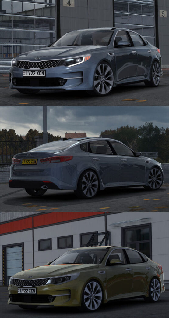 Kia Optima (K5) JF 2016 V1.4 1.54 | ETS 2 mods